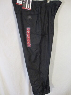 ZeroXposur Polyester XL Black Fleece lined Relaxed Fit Snow Pants NEW ...