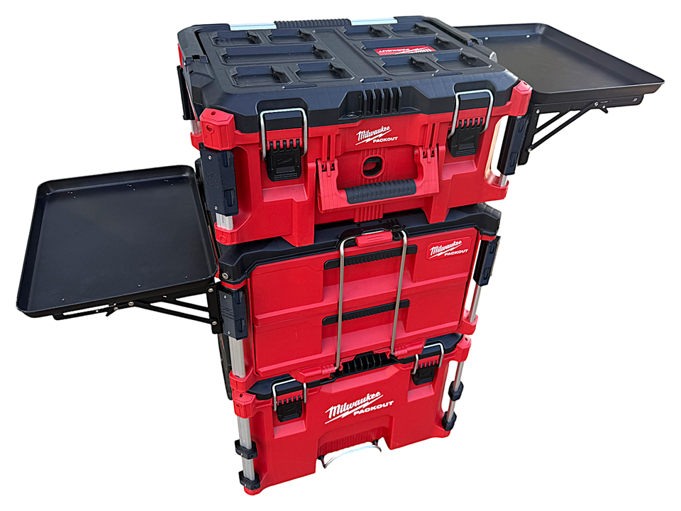 Milwaukee Packout, Quick Detaching/Folding Steel Table | eBay