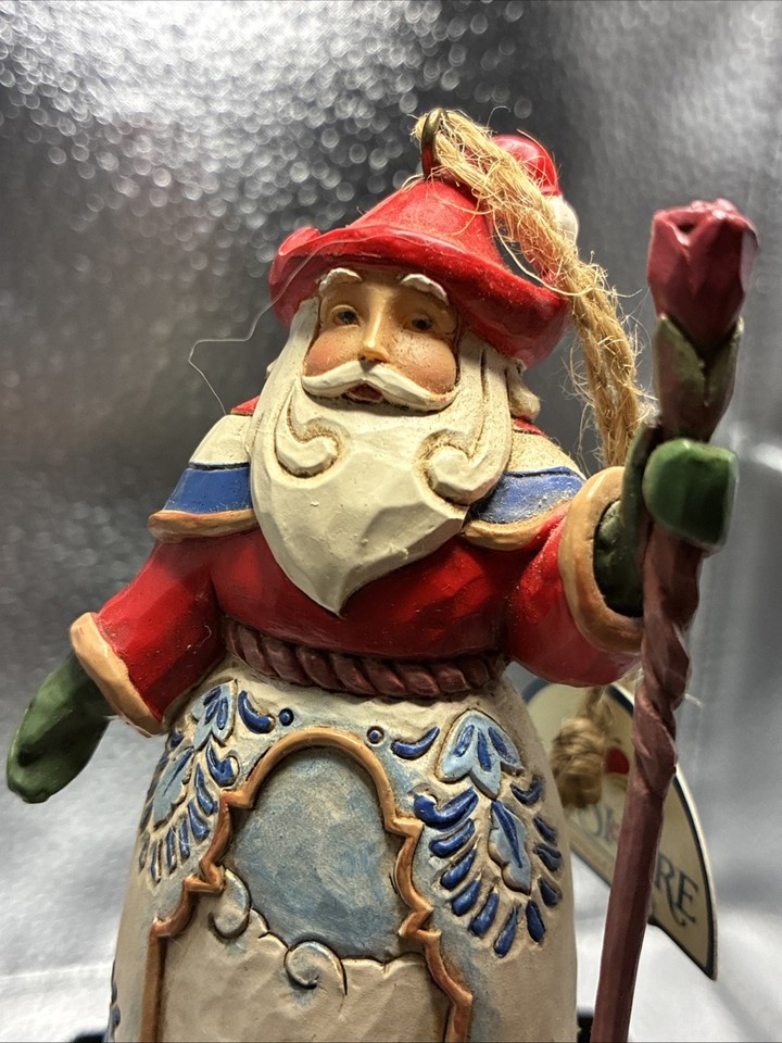 Jim Shore Heartwood Creek Dutch Santa Figurine 4034400 | eBay