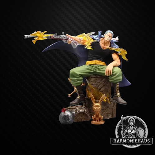 One Piece Ben Beckman Figur 24 cm Red Hair Pirates GK Grand Line PVC ...