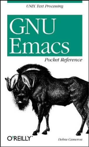 Debra Cameron GNU Emacs Pocket Reference (Poche) 9781565924963 | eBay