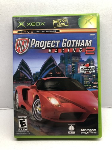Project Gotham Racing 2 (Microsoft Xbox, 2003) Complete w/ Manual ...