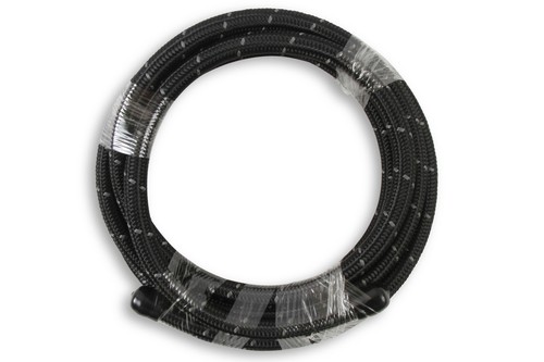 841006 Mr. Gasket Black Nylon Braided Hose 6 AN - 10 Feet 90127037911 ...