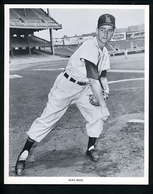 Duke Maas 1961 Premium Press Photo Los Angeles Angels | eBay