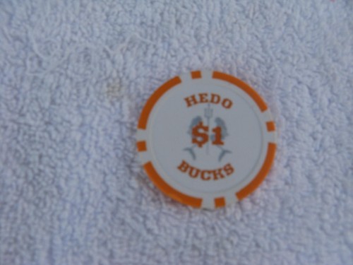 Hedo II Hedonism Buck Poker Chip $1 Collectible | eBay