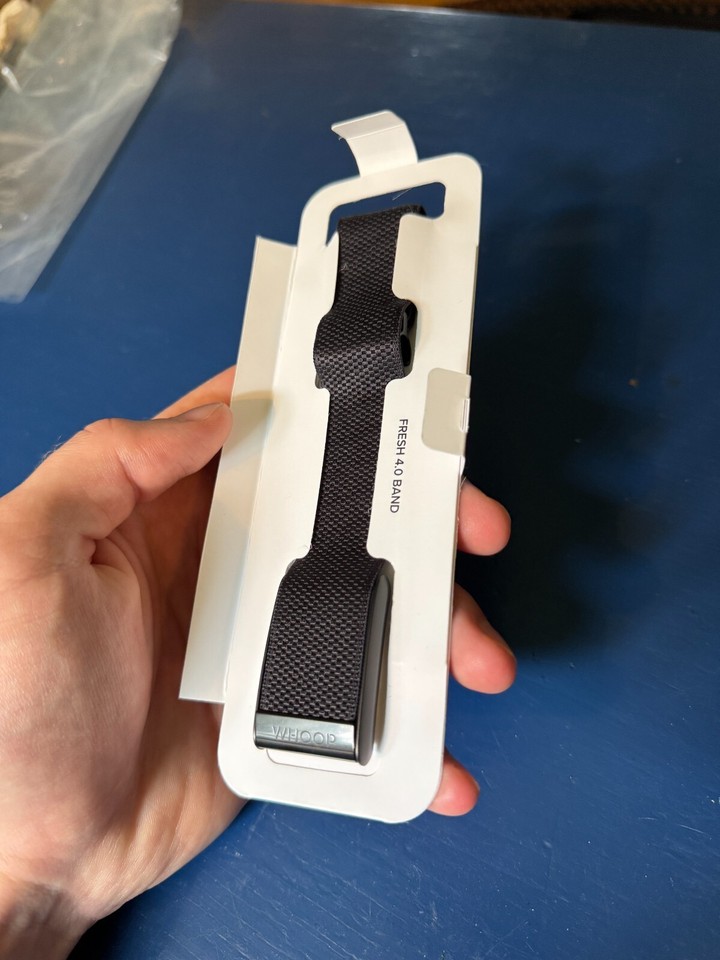 Whoop 4.0 SuperKnit Wrist Band Onyx Black Replacement Strap - Official ...