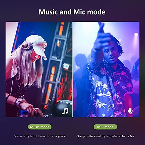 Novostella 40ft RGB Smart LED Strip Light kit, Flexible Color Changing ...