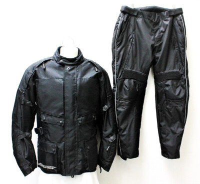 AGV Sport Jacket XL & Tour Master Overpant Black Racing Coverall ...