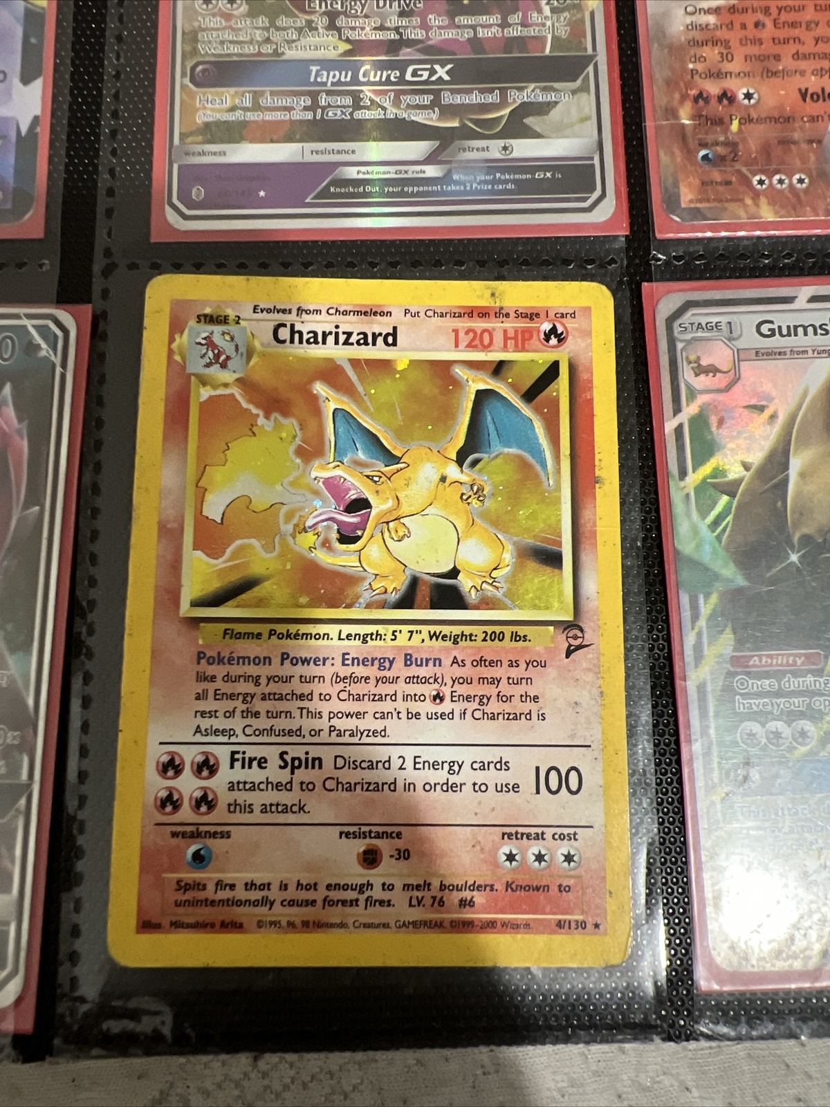 Pokémon TCG Charizard Base Set 4/102 Holo2nd Edition Holo Rare | eBay
