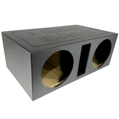Dual 12" Mega Super Bass Series Subwoofer Box Ported 2x12" Woofers | eBay
