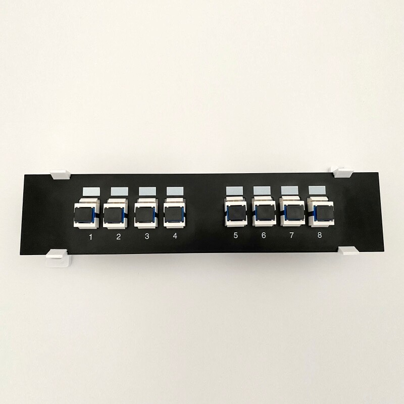 8Port Optical Fiber Panel RJ45 Network Adapter Ethernet Frame | eBay