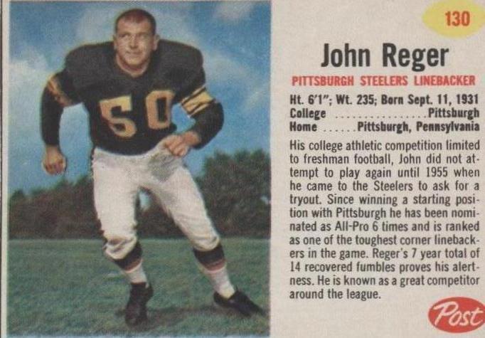 1962 Post - John Reger #130 for sale online | eBay