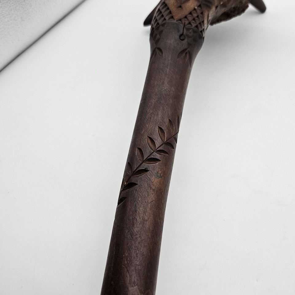 Native American Penobscot Tribe Wood Root Club Antique Late 1800s ...