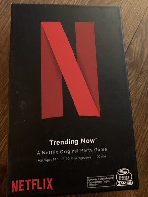 Netflix Trending Now A Netflix Original Party Game Board Spin Master ...