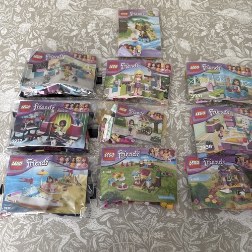 LEGO Friends x 10 Sets. Approx 640 Grams. No Box. All Instructions ...