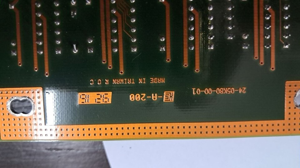 Mother board 486 DX con slot espansione ISA e connettore din 5 poli ...