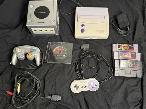 GameCube & SNES Jr Bundle W/Games | eBay