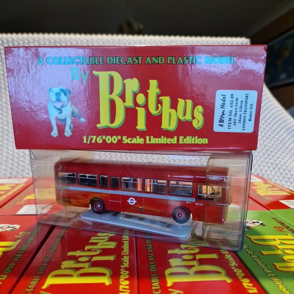 Set Of 12 Limited Edition Britbus Models London Transport | eBay UK