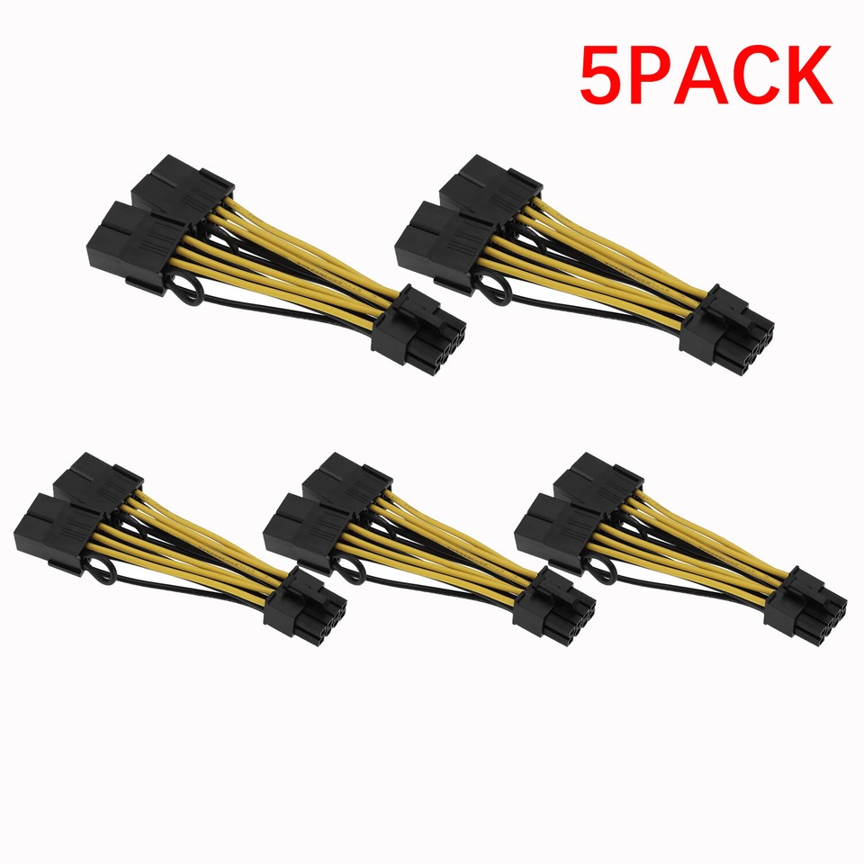 1-5PACK 030-0571-000 Dual 8to8 Graphics Power Cable for Tesla K80 M60 ...