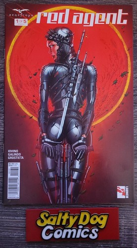 Red Agent #1C - Jamie Tyndall Variant - Zenescope Exclusive Launch ...