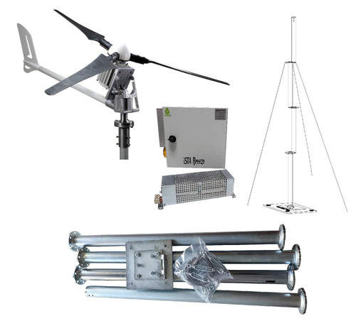 Lithium SET Windsafe 2000W 48V IstaBreeze + Laderegler + Dumpload+4 ...