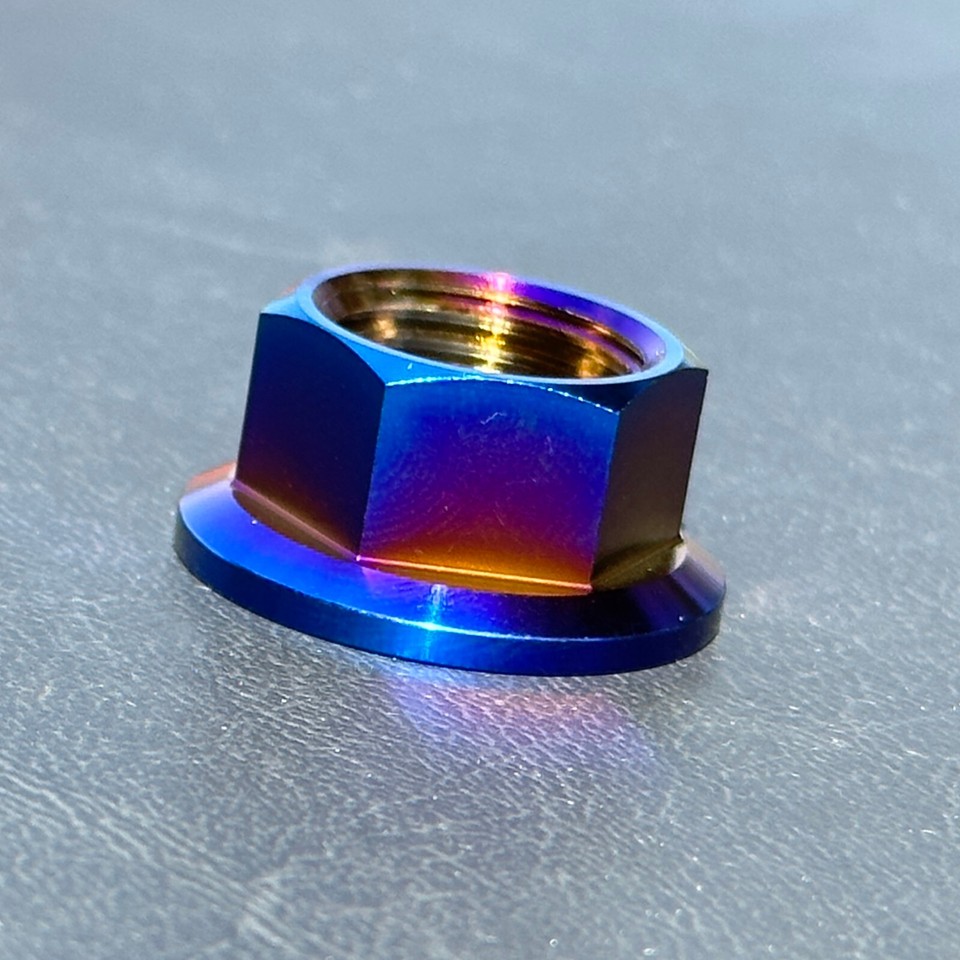 Titanium Swing arm Pivot Nut Bolt Upgrade - 50% stronger & Lighter ...