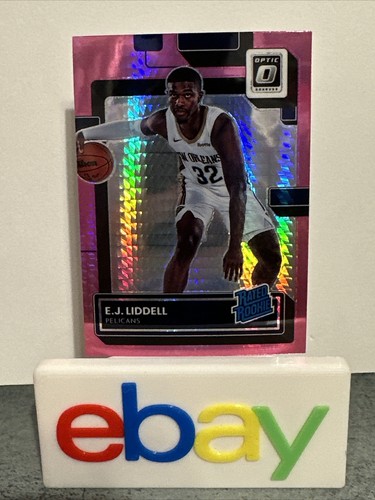 2022-23 Panini Donruss Optic - Rated Rookie E.J. Liddell #207 Pink ...