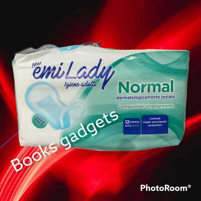 8 Conf. (96 Assorbenti) Emi Lady NORMAL Assorbenti Anatomici per ...