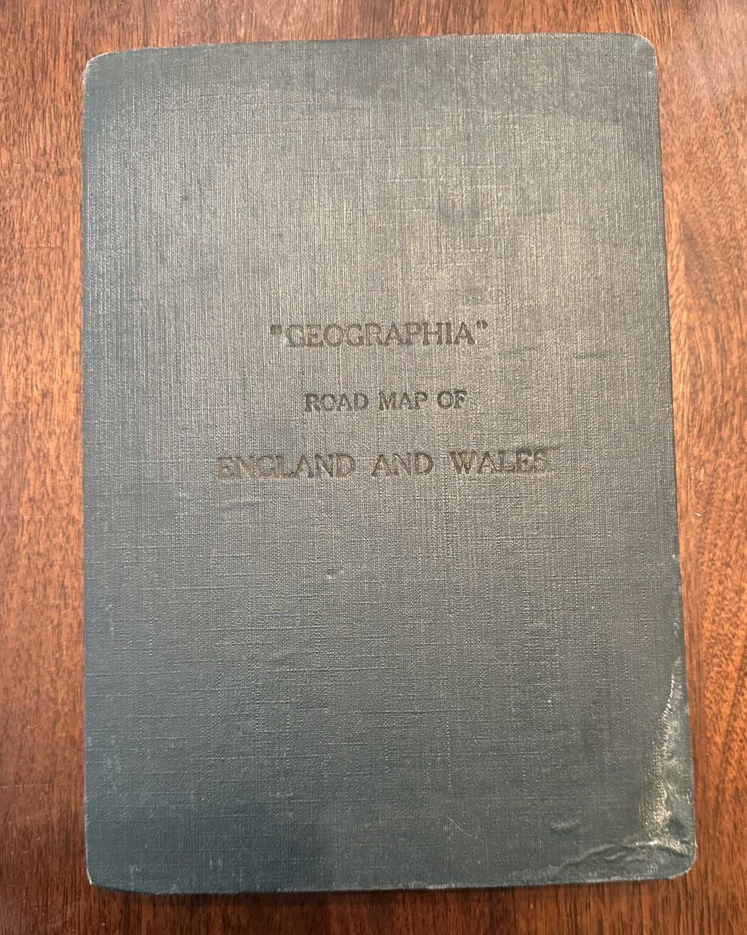 Geographia 1923 Road Map Of England & Wales Cloth Backed 49x40 Very ...