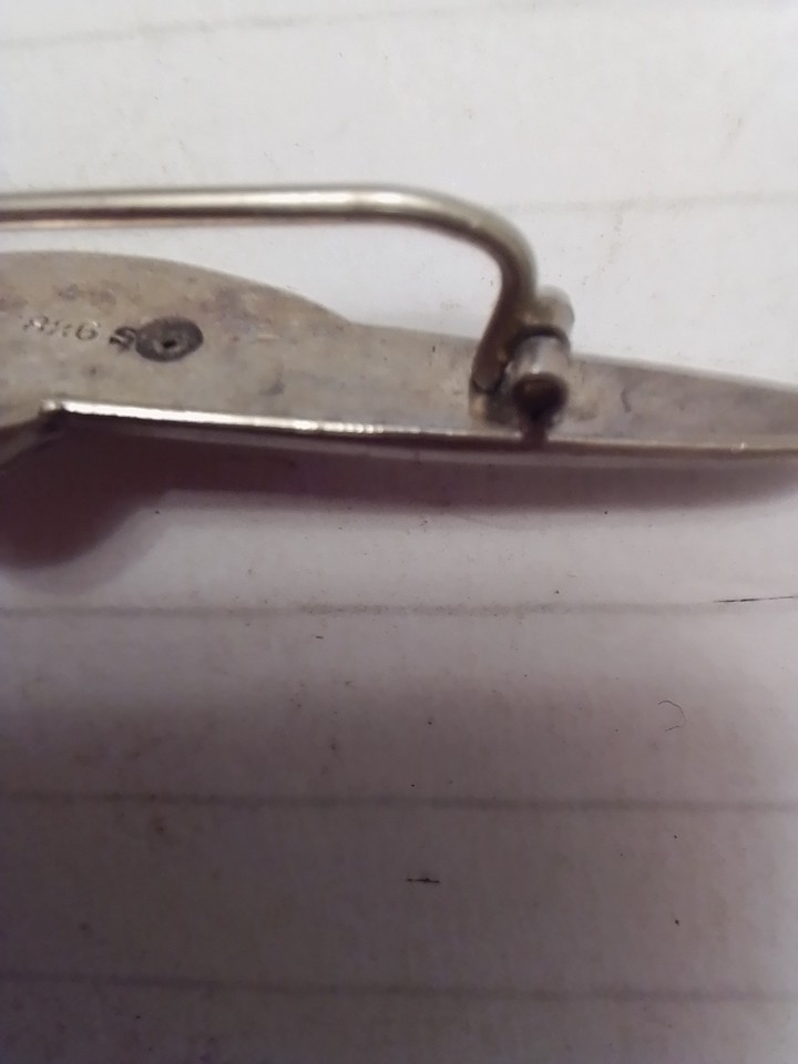 Silver 826 Brooch Birmingham Mark Approx 3 Inch Long | eBay UK