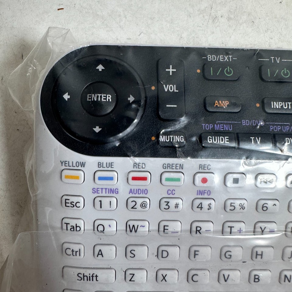 Sony NSG-MR1 White Handheld Wireless Ergonomic Remote Control for ...