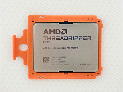 AMD Ryzen Threadripper Pro 7955WX 16-Core 4.5GHz sTR5 Processor ...