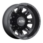 ULTRA 049 Predator Dually Rear 17X6.5 8X165.1 ET-140 Blk and Satin (Qty ...