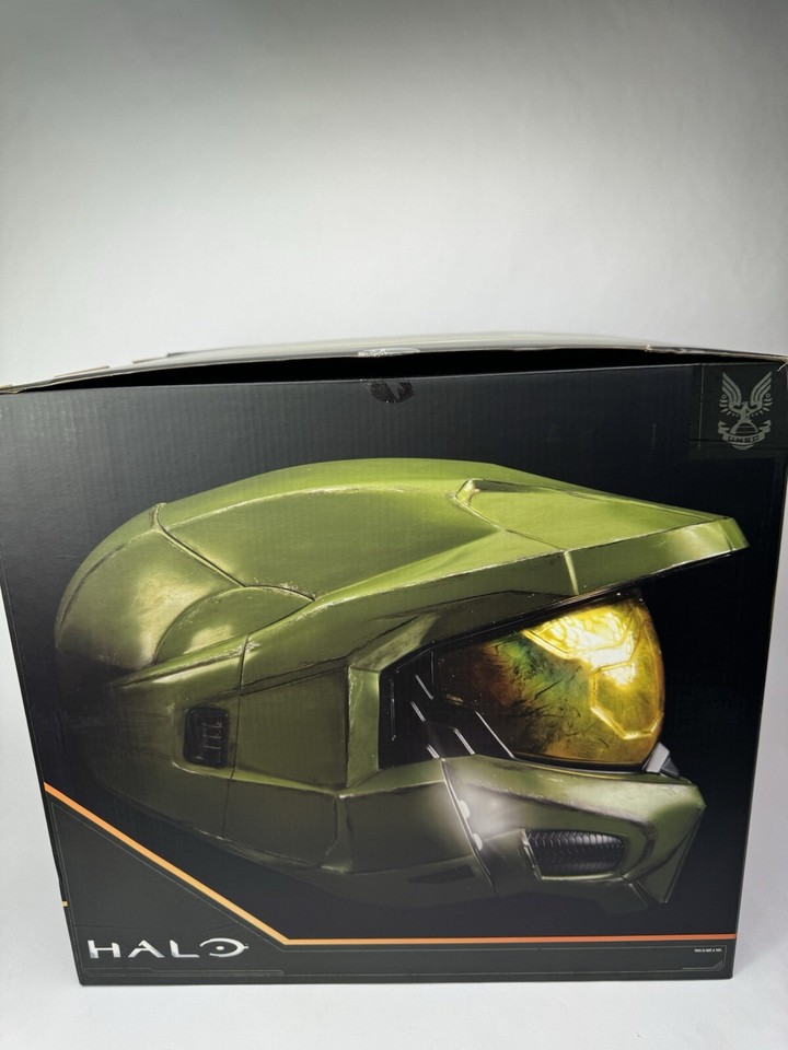 Jazwares Halo Master Chief Deluxe Helmet GAMESTOP EXCLUSIVE RARE | eBay