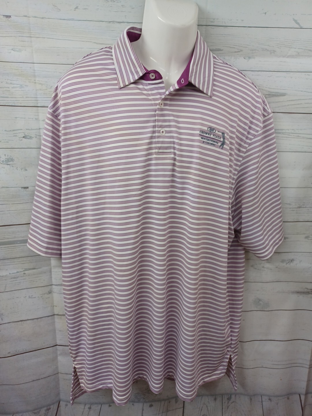 Crowne Plaza Invitational Colonial Mens Polo Golf Shi… - Gem