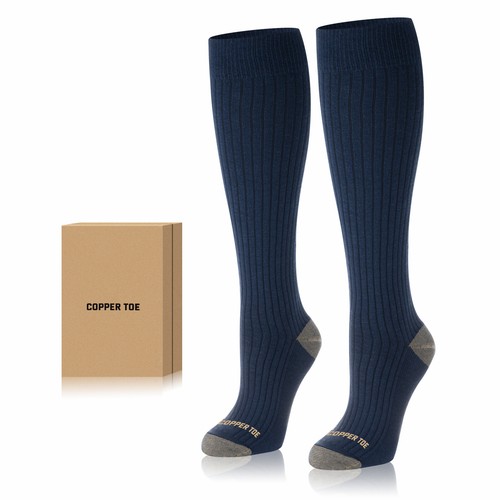 COPPER TOE Compression Socks for Women and Men, Support, Circulation ...