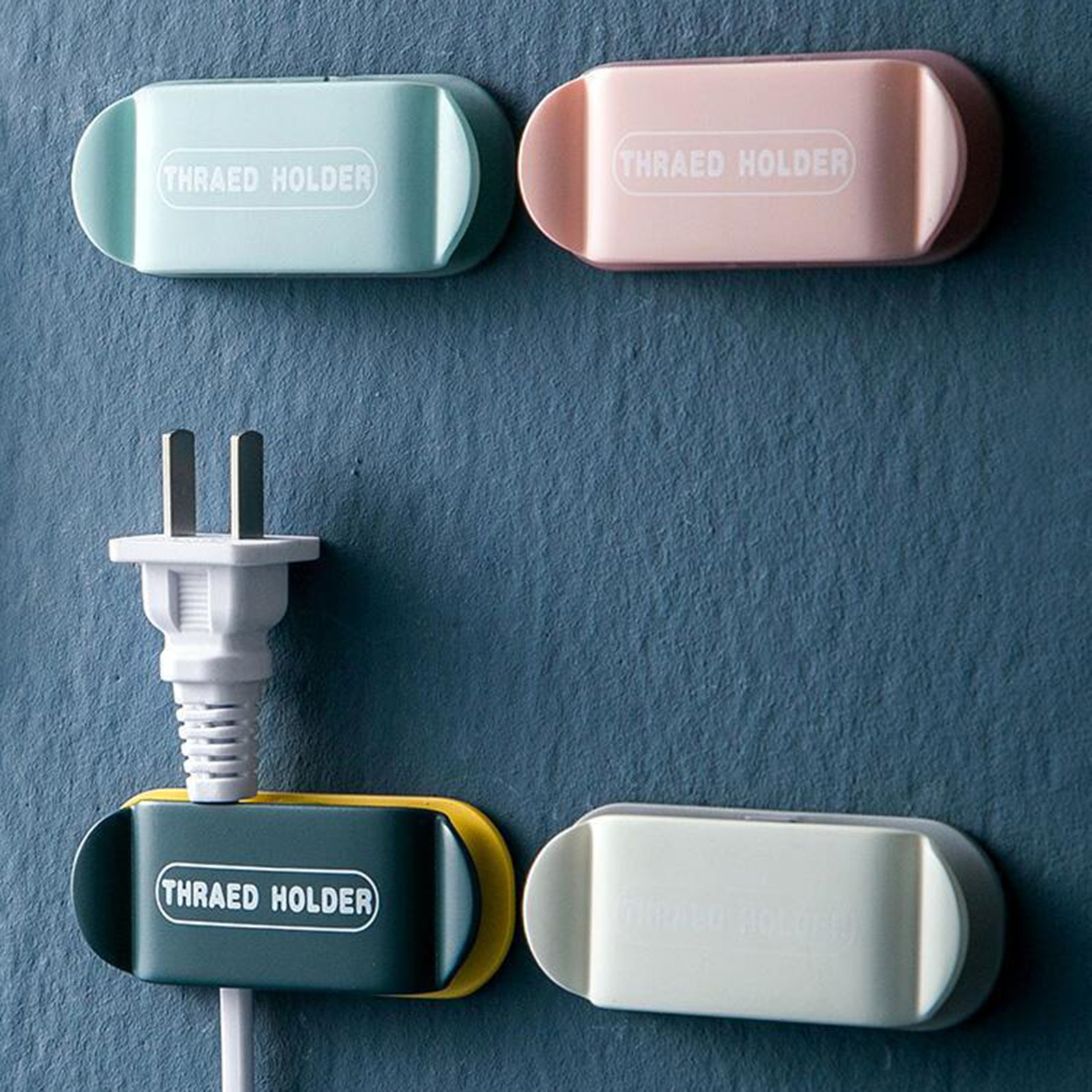 Cable Hook Windable Design Strong Load-bearing Punch Free Cable Hook ...