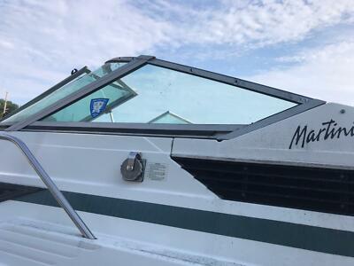 1994 Wellcraft 2700 Martinique Left Side Glass Windshield Side piece | eBay
