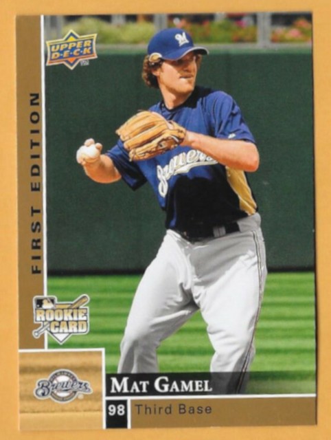 2009 Upper Deck First Edition - #176 Mat Gamel for sale online | eBay