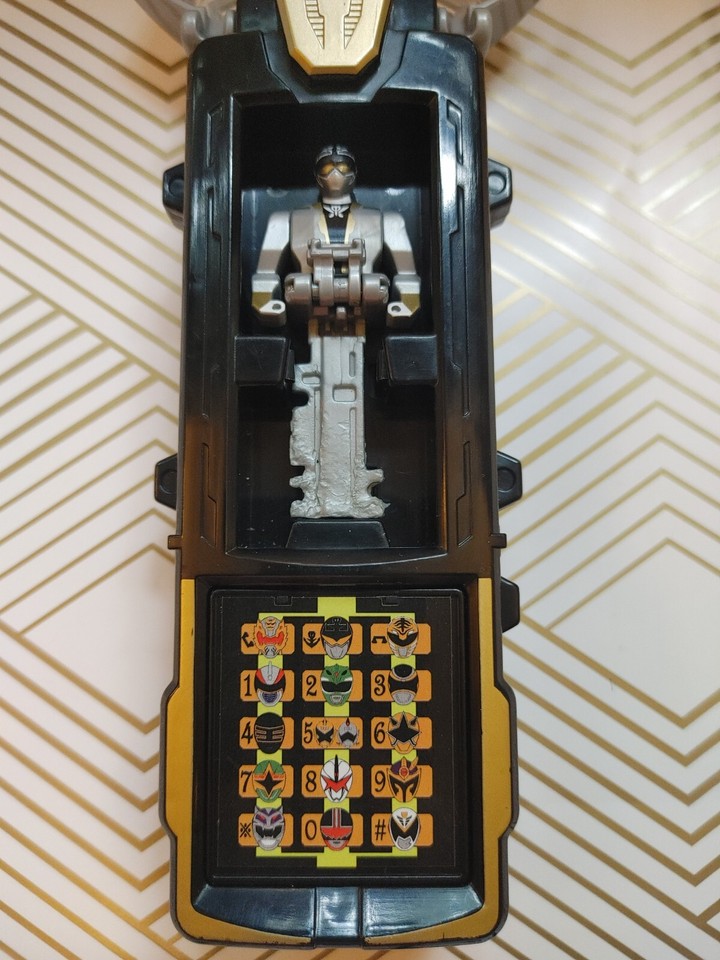 Vintage Power Rangers Phone SCG Black White | eBay