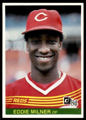 1984 Donruss Eddie Milner Cincinnati Reds #365 | eBay