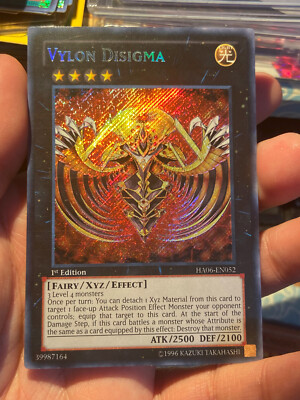 YUGIOH VYLON DISIGMA HA06-EN052 1ST Edition SECRET LP | eBay