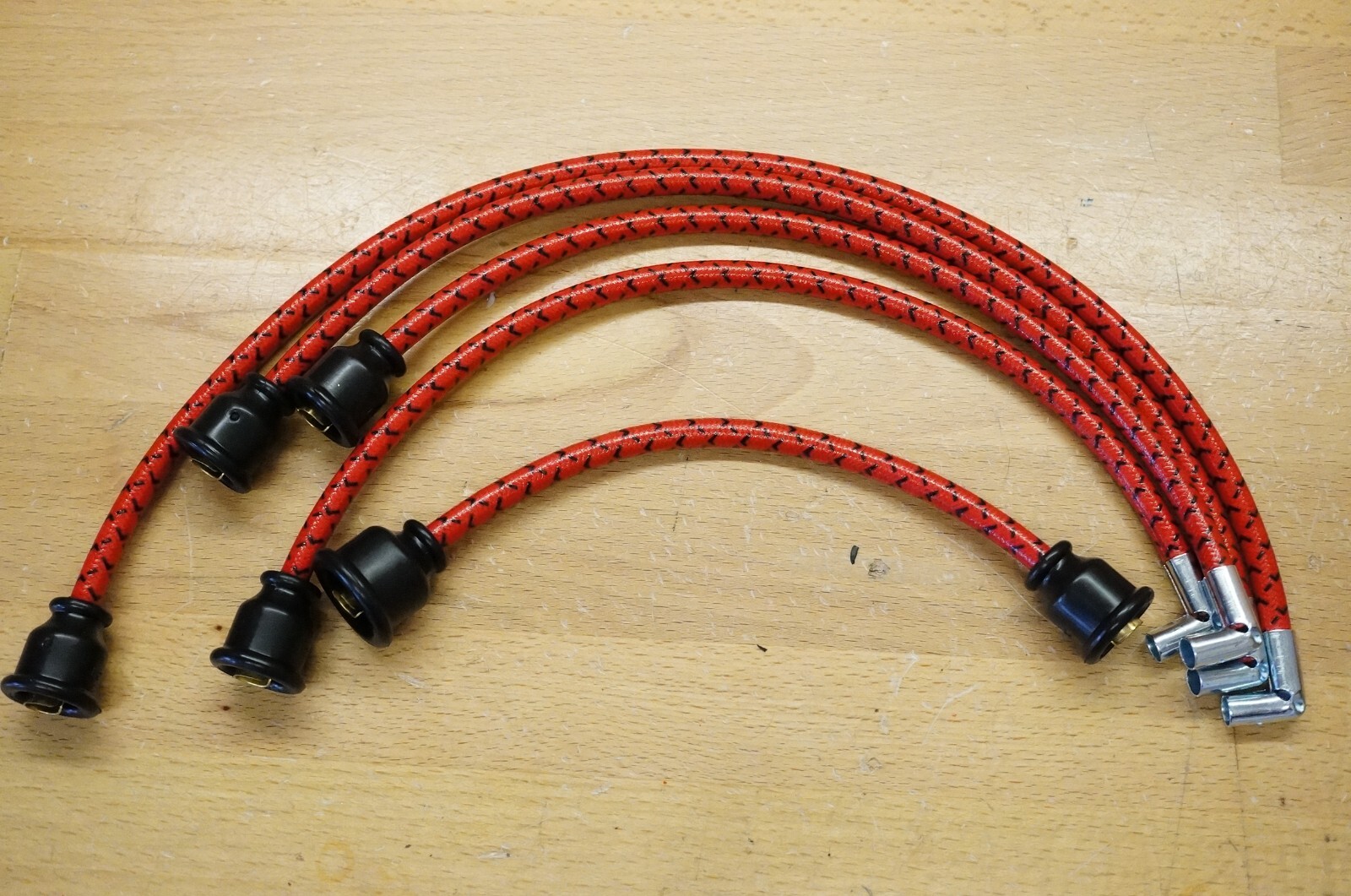 Cloth Copper Spark Plug Wire Set IH for International McCormick 650 ...