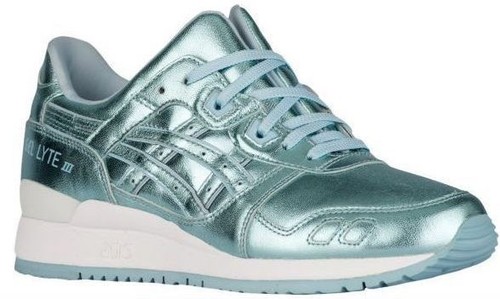 NEW ASICS GEL LYTE III WOMEN'S RUNNING SHOES ICE BLUE /ICE BLUE 100% ...