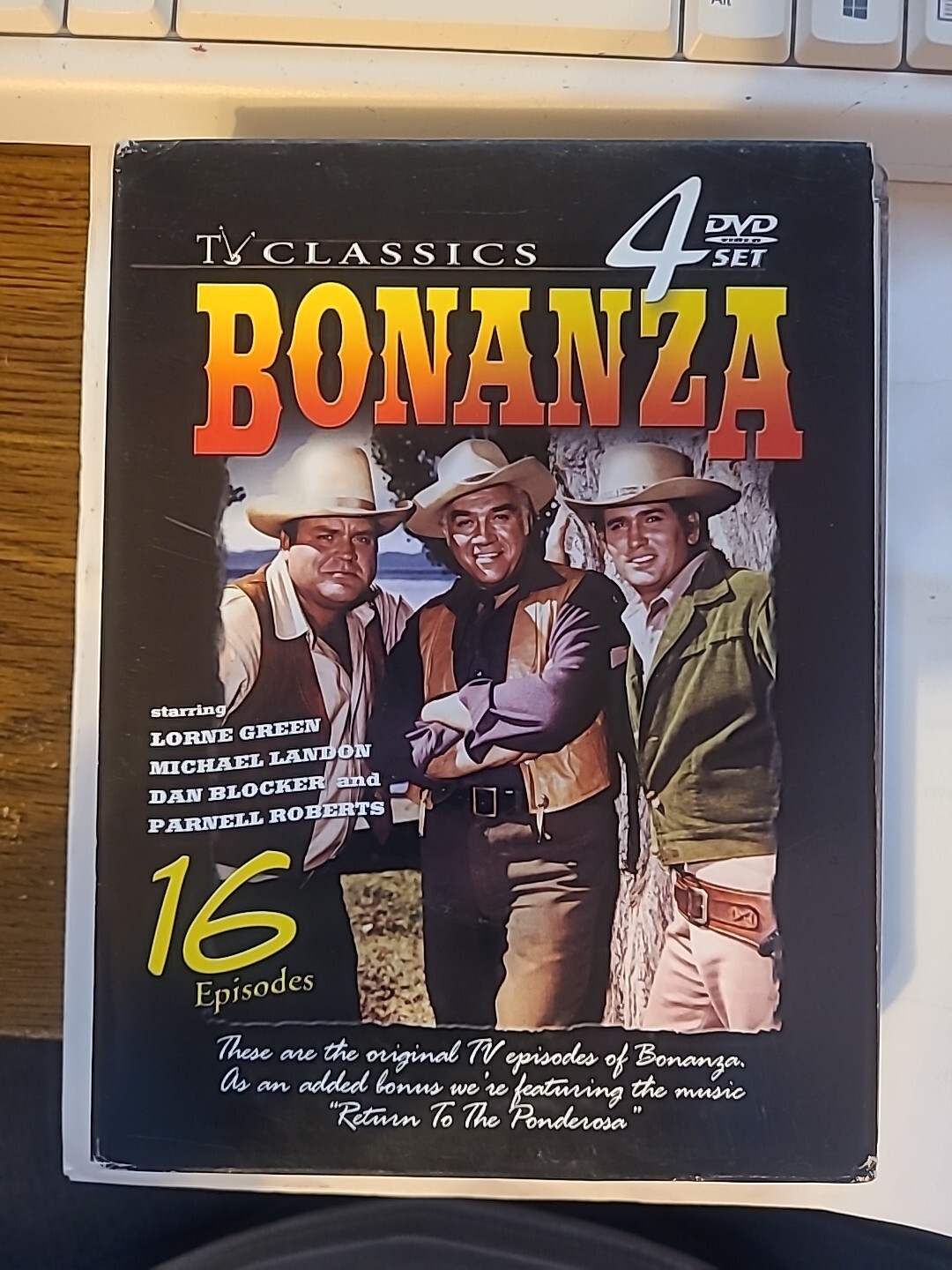 TV Classics Bonanza 16 Episodes 4-Disc DVD Set | eBay