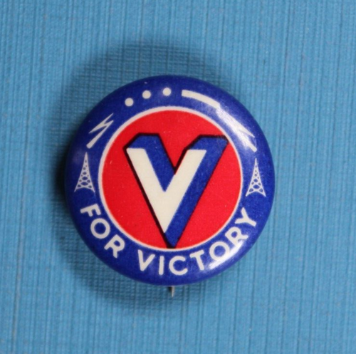 WW II V For Victory Pin | eBay