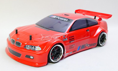 1/10 RC Car BODY Shell BMW E46 M3 200mm *PRE- FINISHED* -RED- | eBay