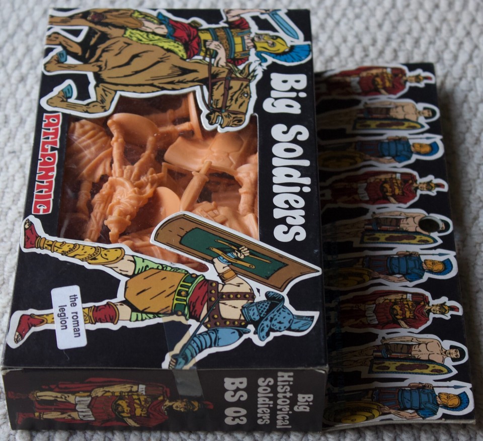 Atlantic Toy Soldiers scale 1/32 the greek roman legion big soldiers ...