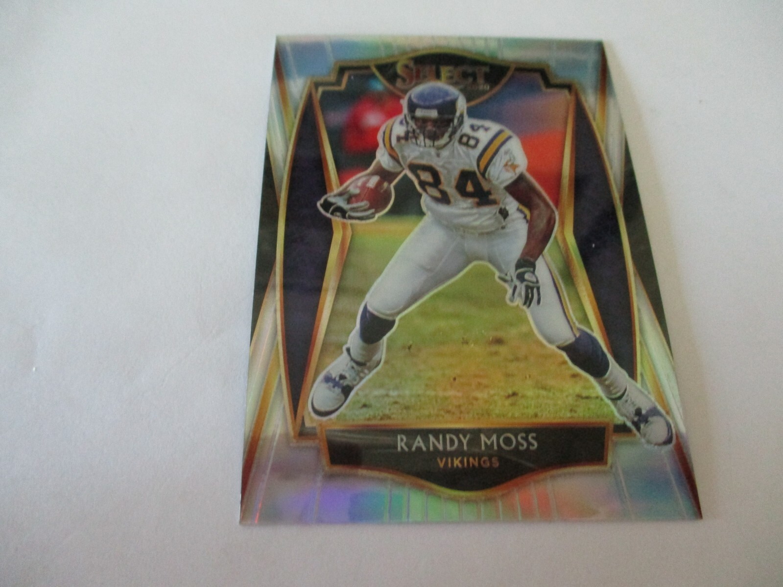 2020 Panini Select Premier Level Silver Prizm Randy Moss Card #112 | eBay