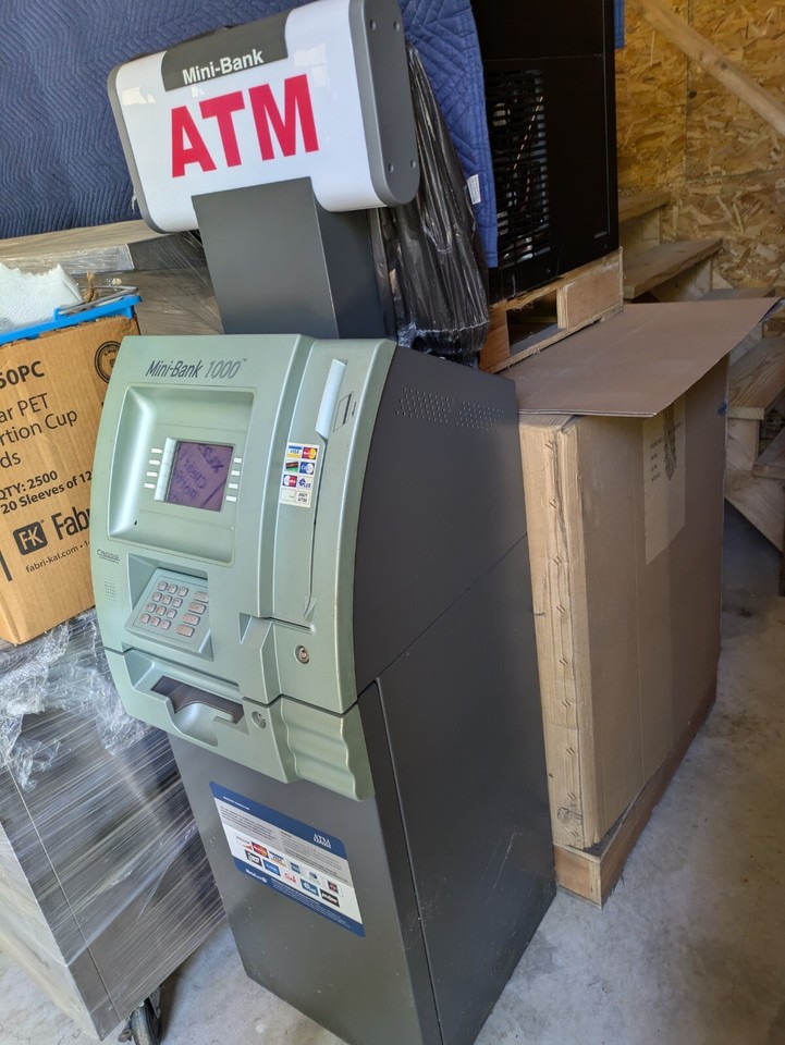 Mini-Bank Express ATM Money MACHINE...PICK UP ONLY!!!!!!! | eBay